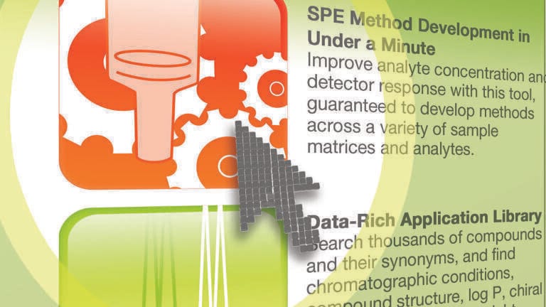 New Web Tool Creates SPE Methods in Seconds Chromatography Today