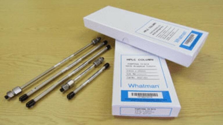 Partisil & Partisphere HPLC column range acquired by Hichrom ...