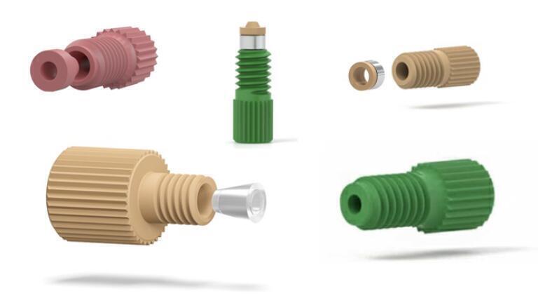 Compact flat-bottom microfluidic fittings Chromatography Today